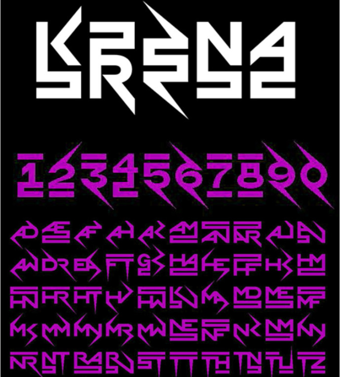 KRSNA DREAMER Font - Free Font